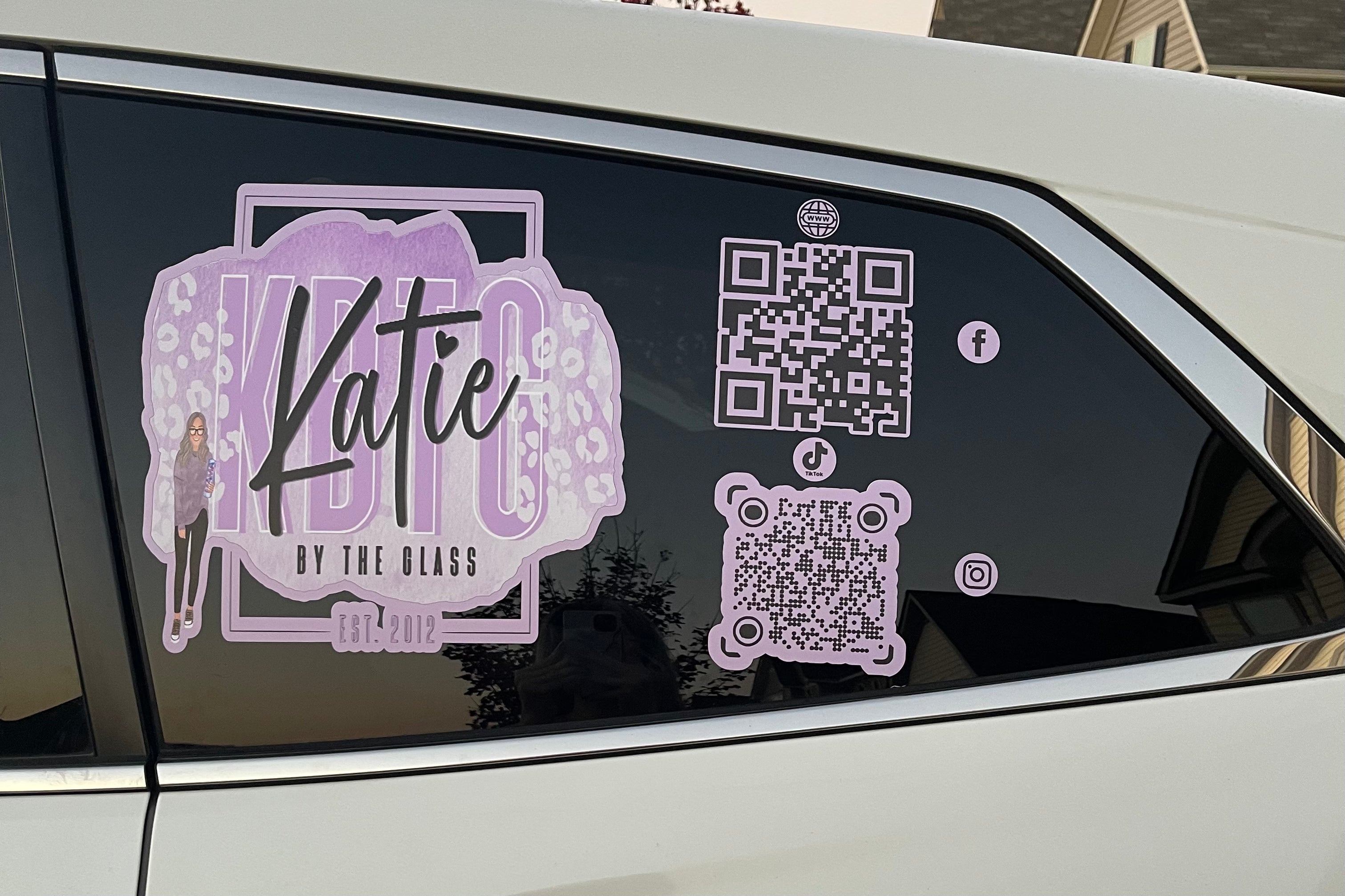 Car Decal Bundle – Katie by the Glass
