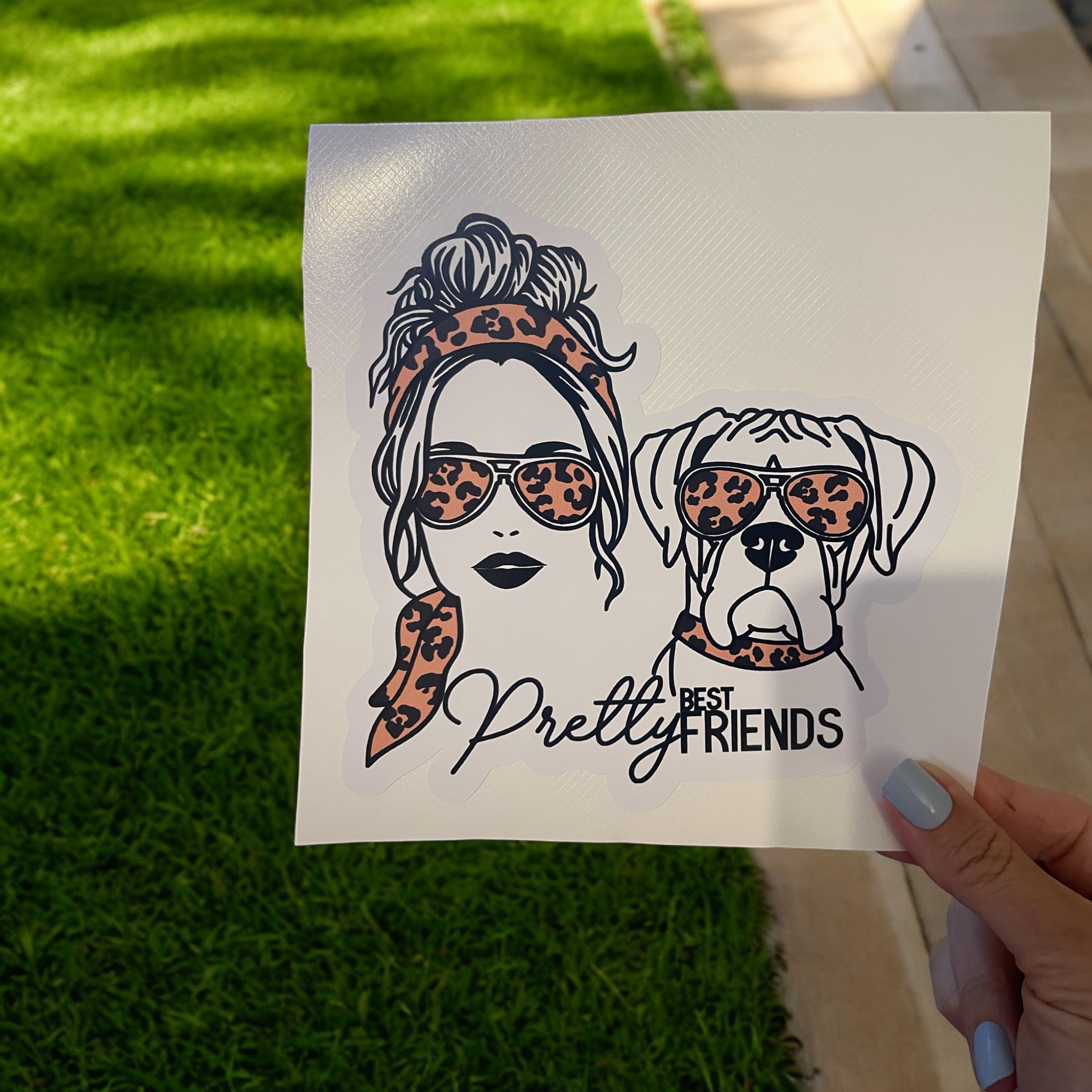 Custom Car Decal Various Sizes – Katie by the Glass